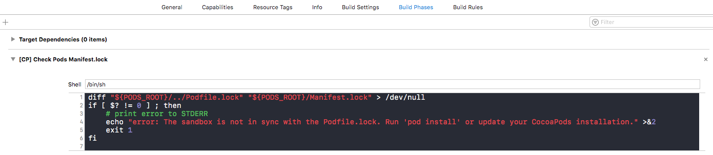 Cocoapods采坑记 - Podfile.lock 冲突问题 · 浩子的小站 Cocoapods采坑记 - Podfile.lock 冲突问题 · 浩子的小站